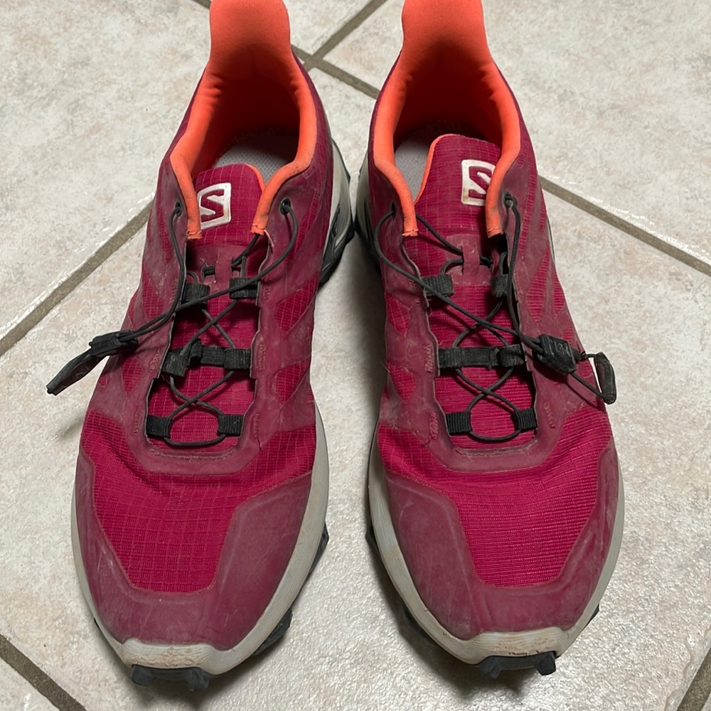 Womens Salomon Super Cross Trail Runners - Gem